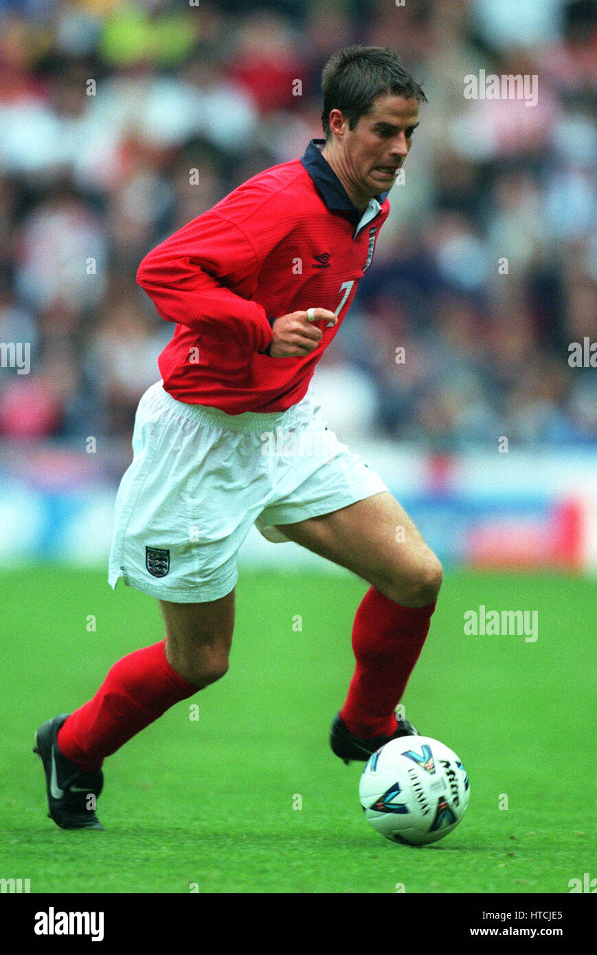 JAMIE REDKNAPP ENGLAND & LIVERPOOL FC 10 October 1999 Stock Photo - Alamy
