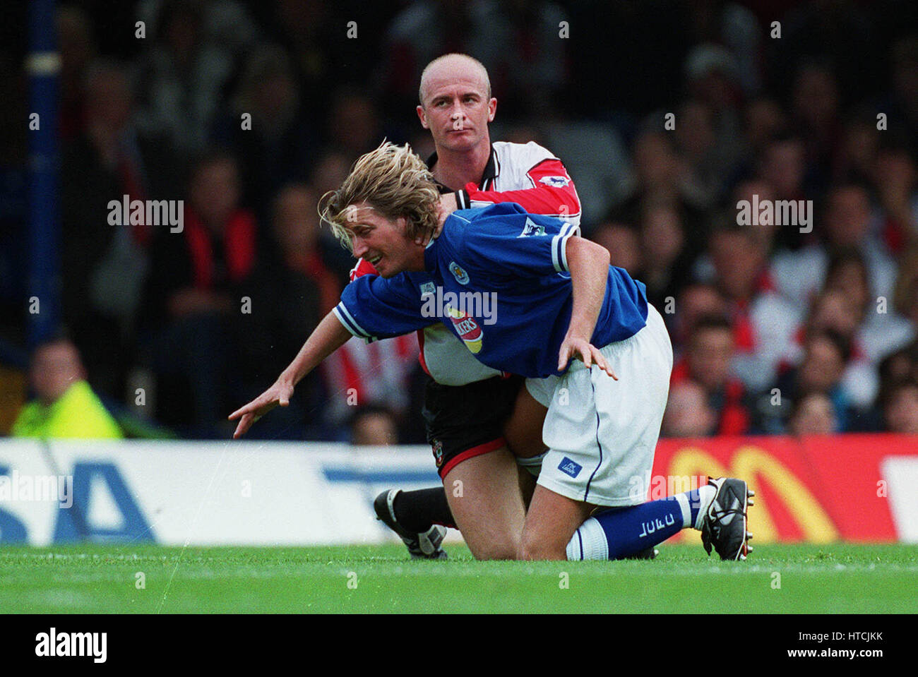 CHRIS MARSDEN & ROBBIE SAVAGE LEICESTER CITY V SOUTHAMPTON 16 October ...