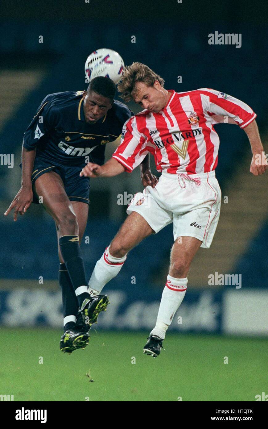 MICHAEL GRAY & JASON EUELL WIMBLEDON V SUNDERLAND 14 October 1999 Stock ...