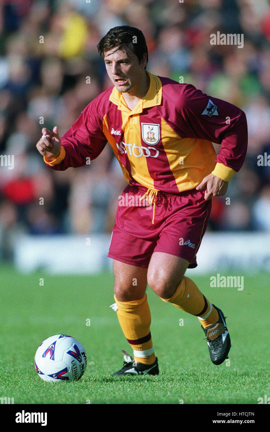 ROBBIE BLAKE BRADFORD CITY FC 23 October 1999 Stock Photo - Alamy