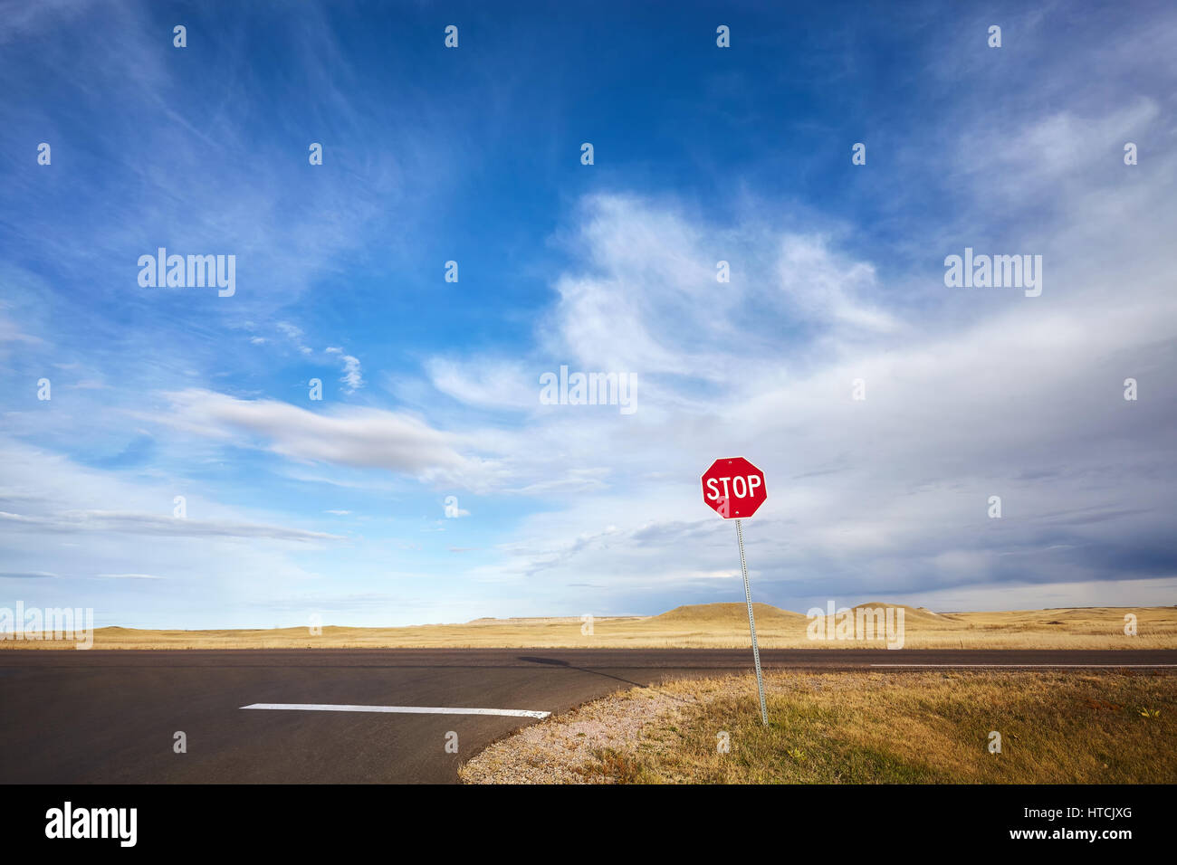 Highway warning sign hi-res stock photography and images - Alamy