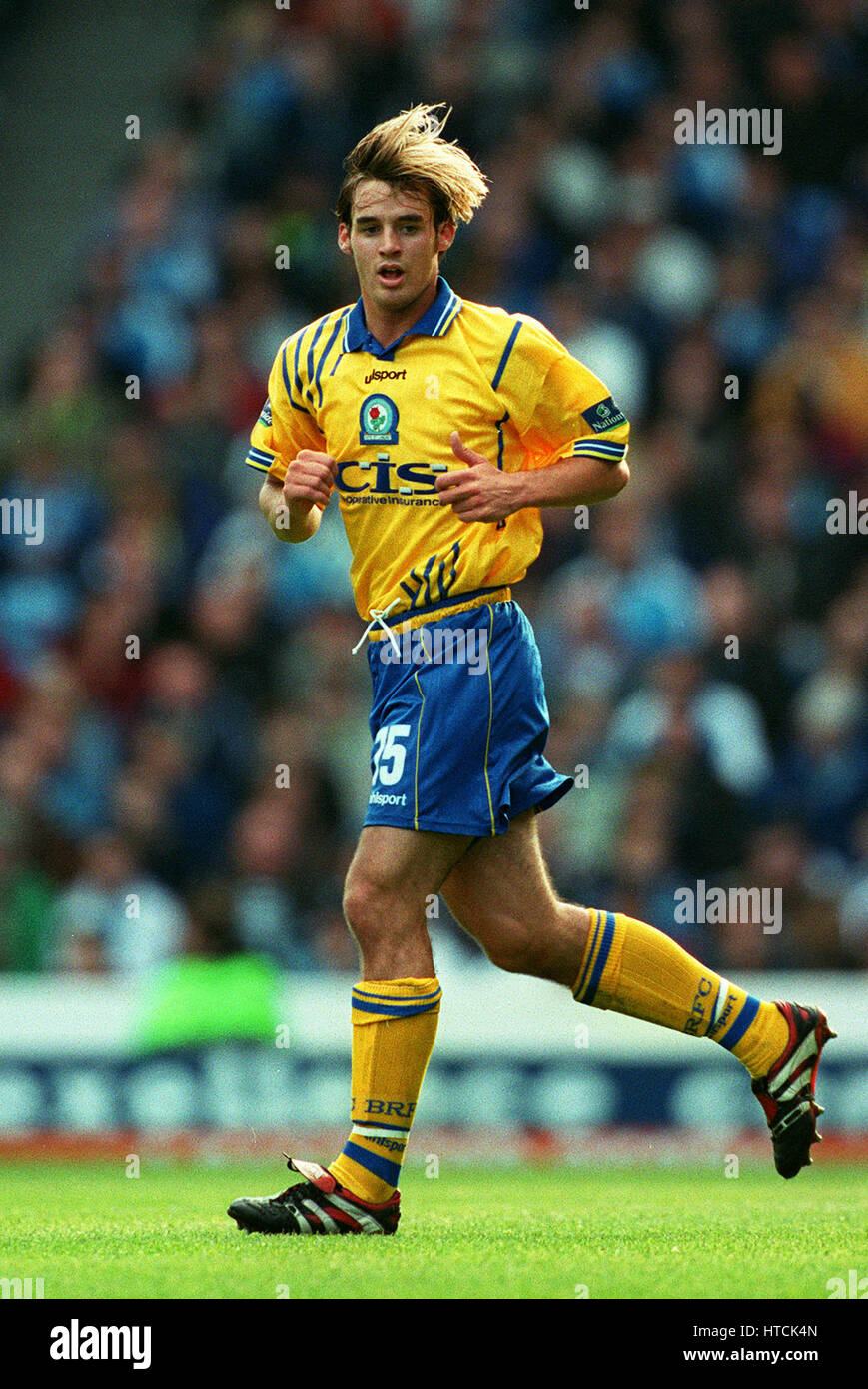 MATT JANSEN BLACKBURN ROVERS FC 23 October 1999 Stock Photo - Alamy