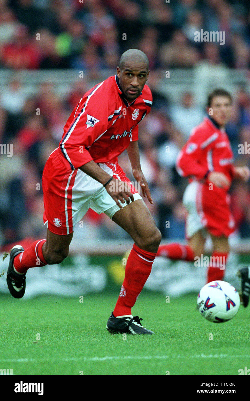 BRIAN DEANE MIDDLESBROUGH FC 30 October 1999 Stock Photo - Alamy