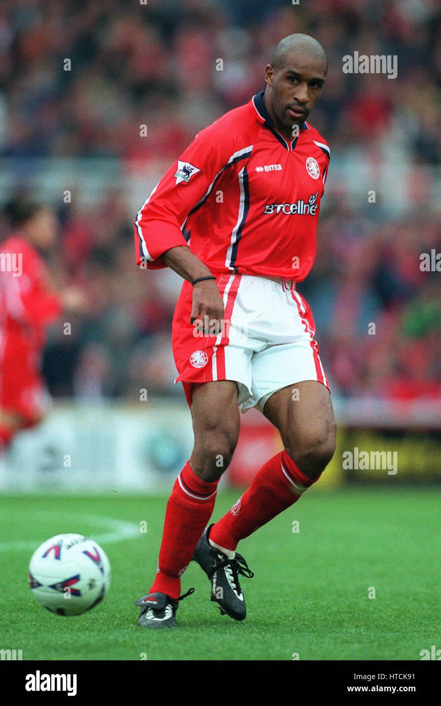 BRIAN DEANE MIDDLESBROUGH FC 30 October 1999 Stock Photo - Alamy