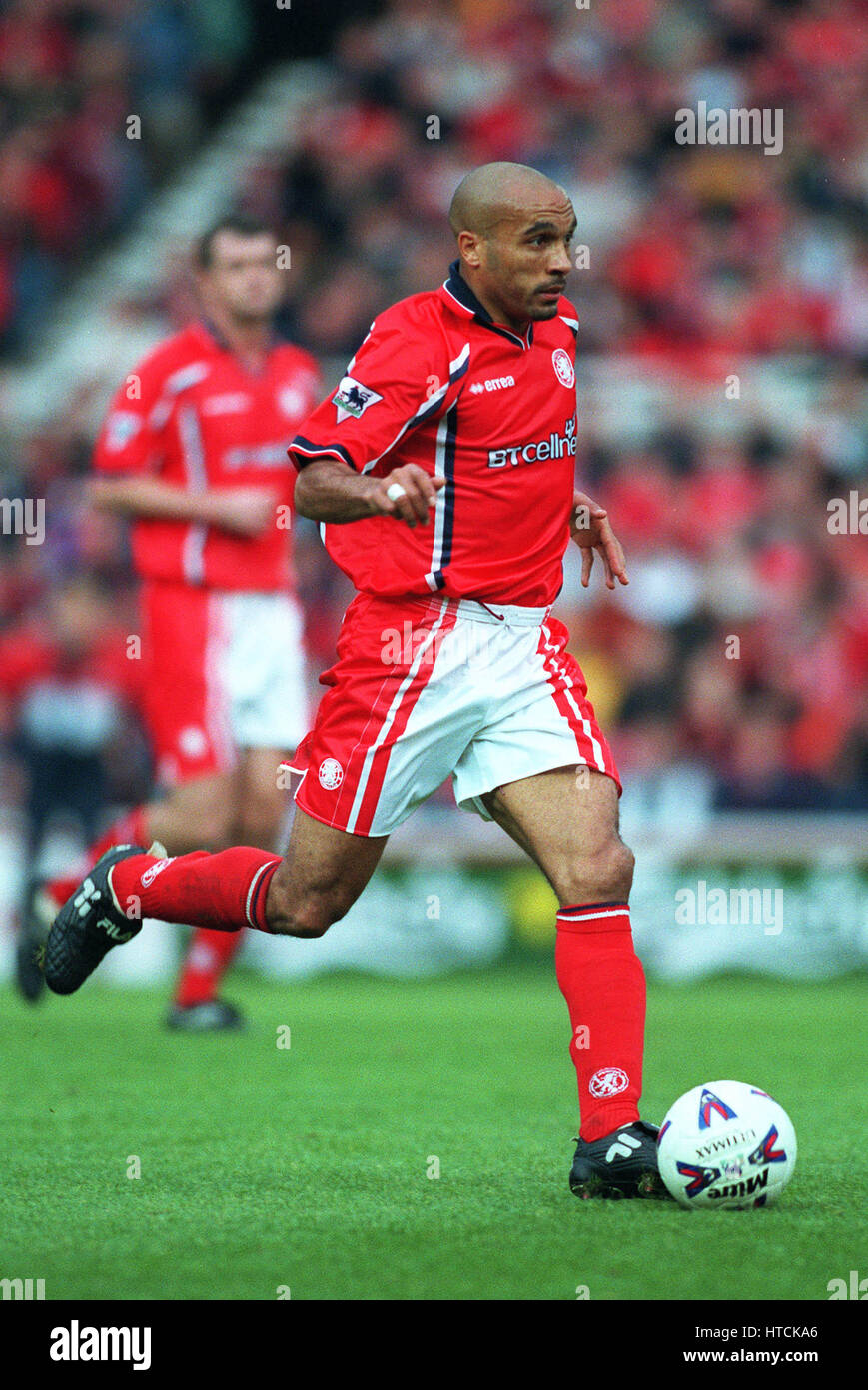 CURTIS FLEMING MIDDLESBROUGH FC 30 October 1999 Stock Photo - Alamy