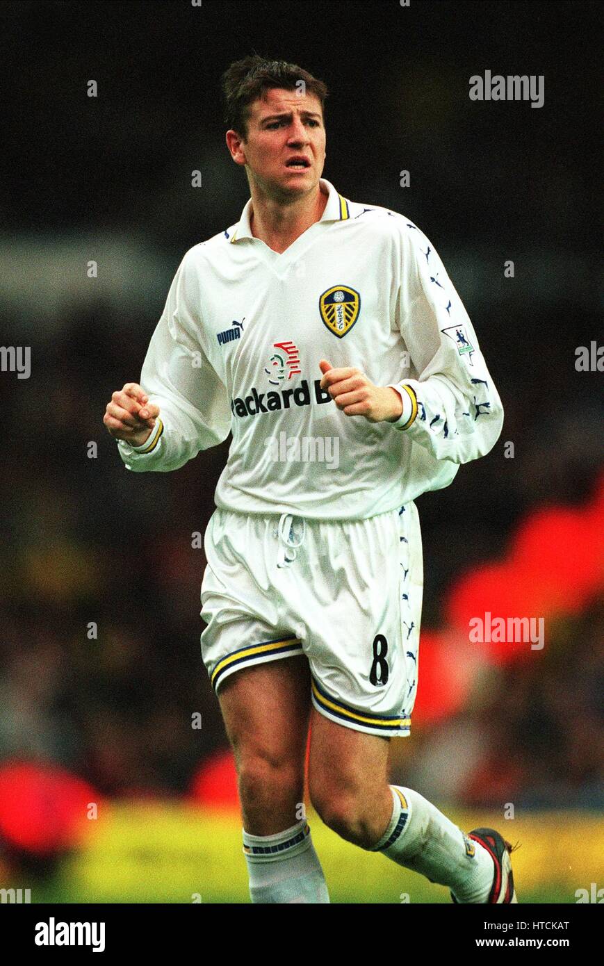 MICHAEL BRIDGES LEEDS UNITED FC 30 October 1999 Stock Photo - Alamy