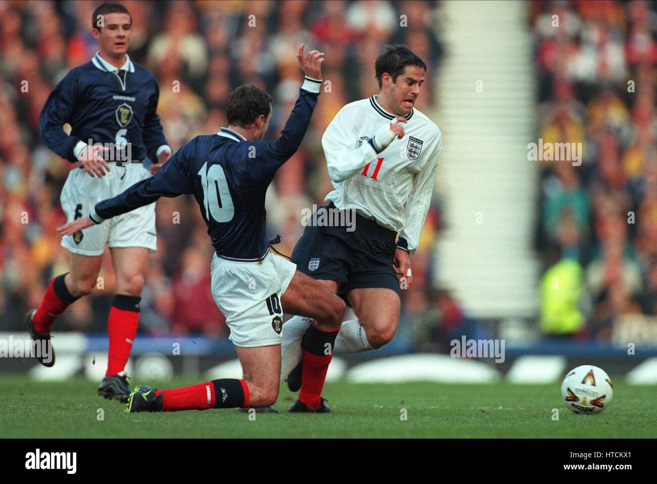 1999 scotland v england football don hi-res stock photography and ...