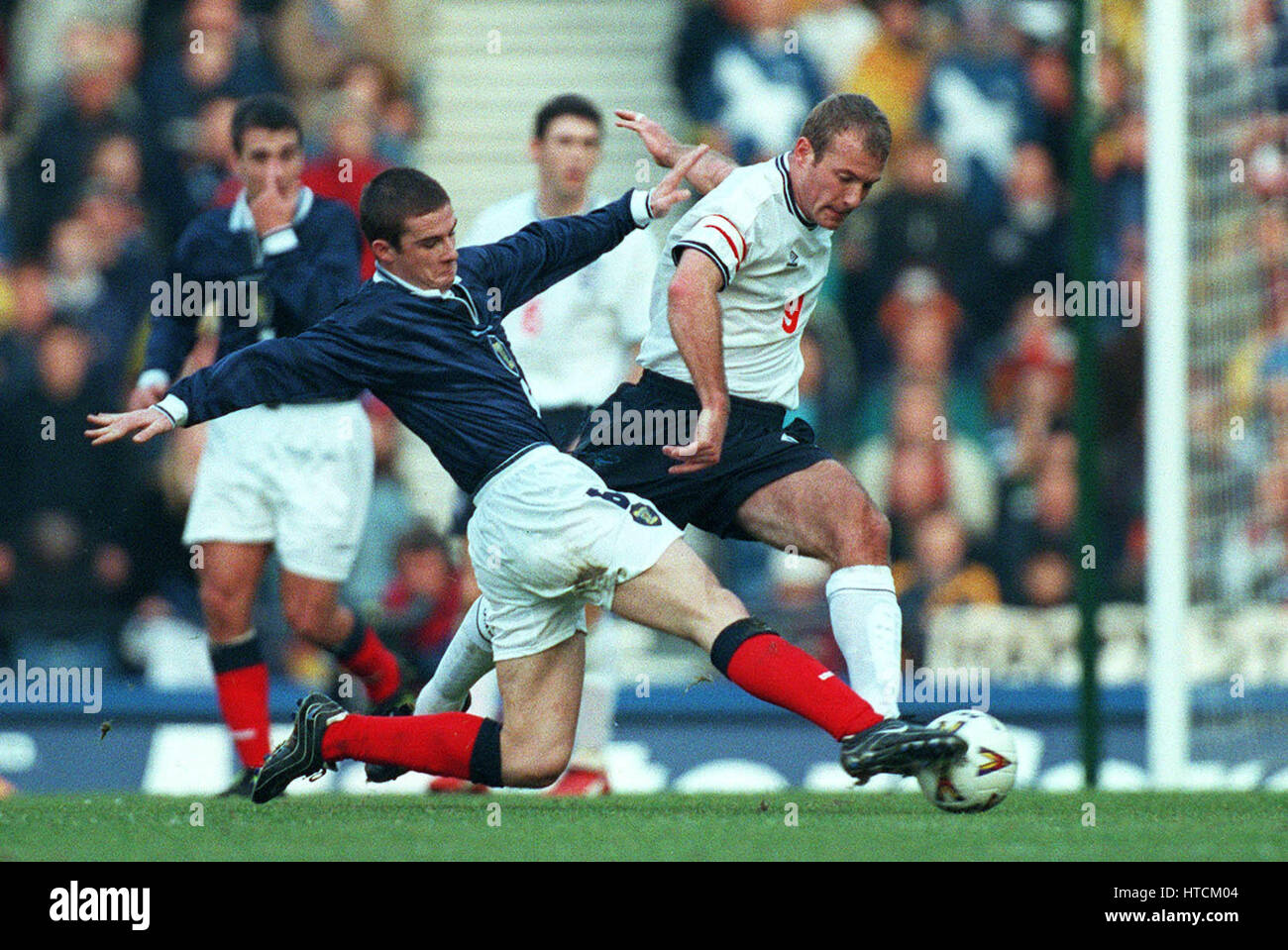 ALAN SHEARER & BARRY FERGUSON SCOTLAND V ENGLAND 13 November 1999 Stock ...