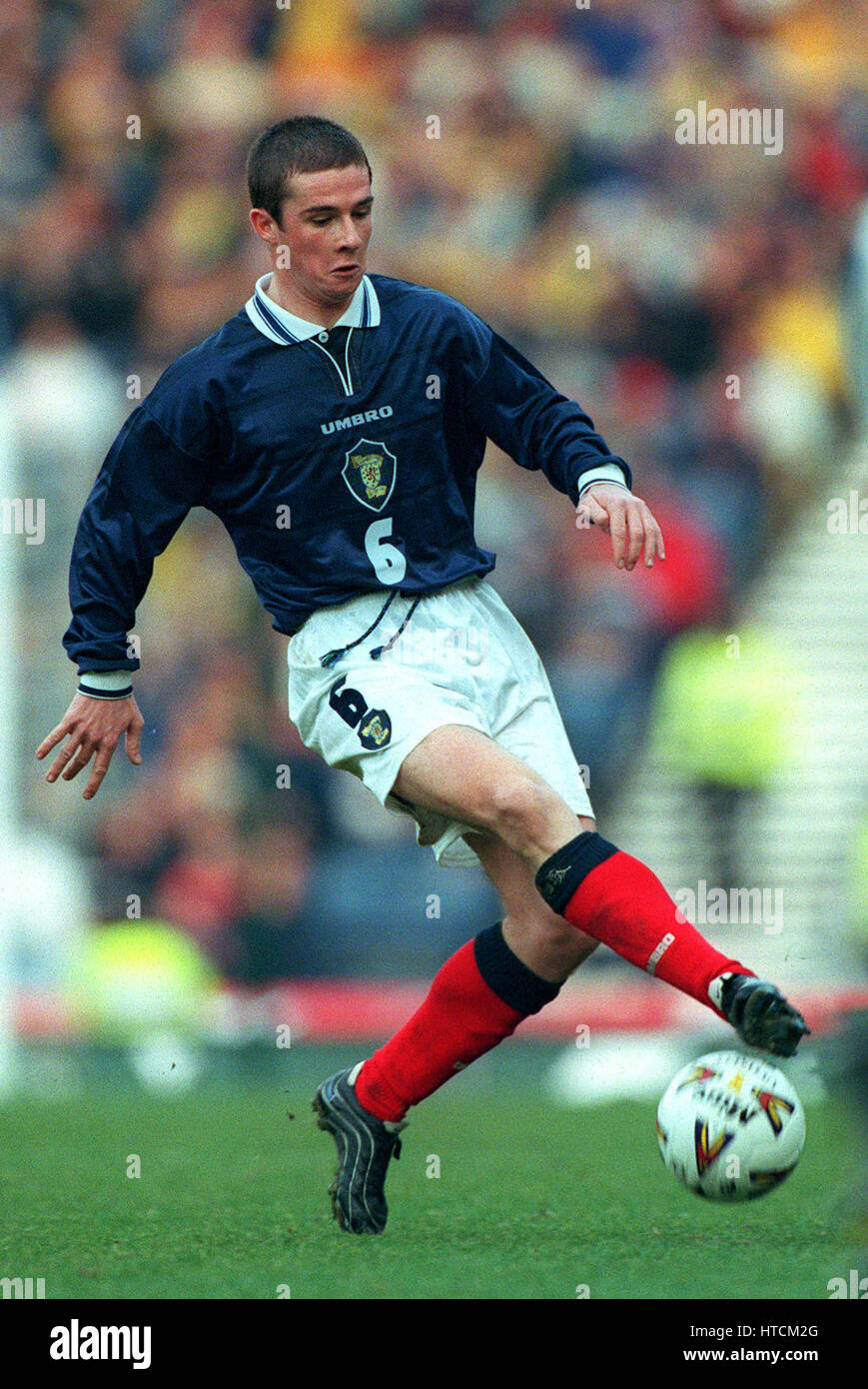 BARRY FERGUSON SCOTLAND & GLASGOW RANGERS FC 13 November 1999 Stock ...