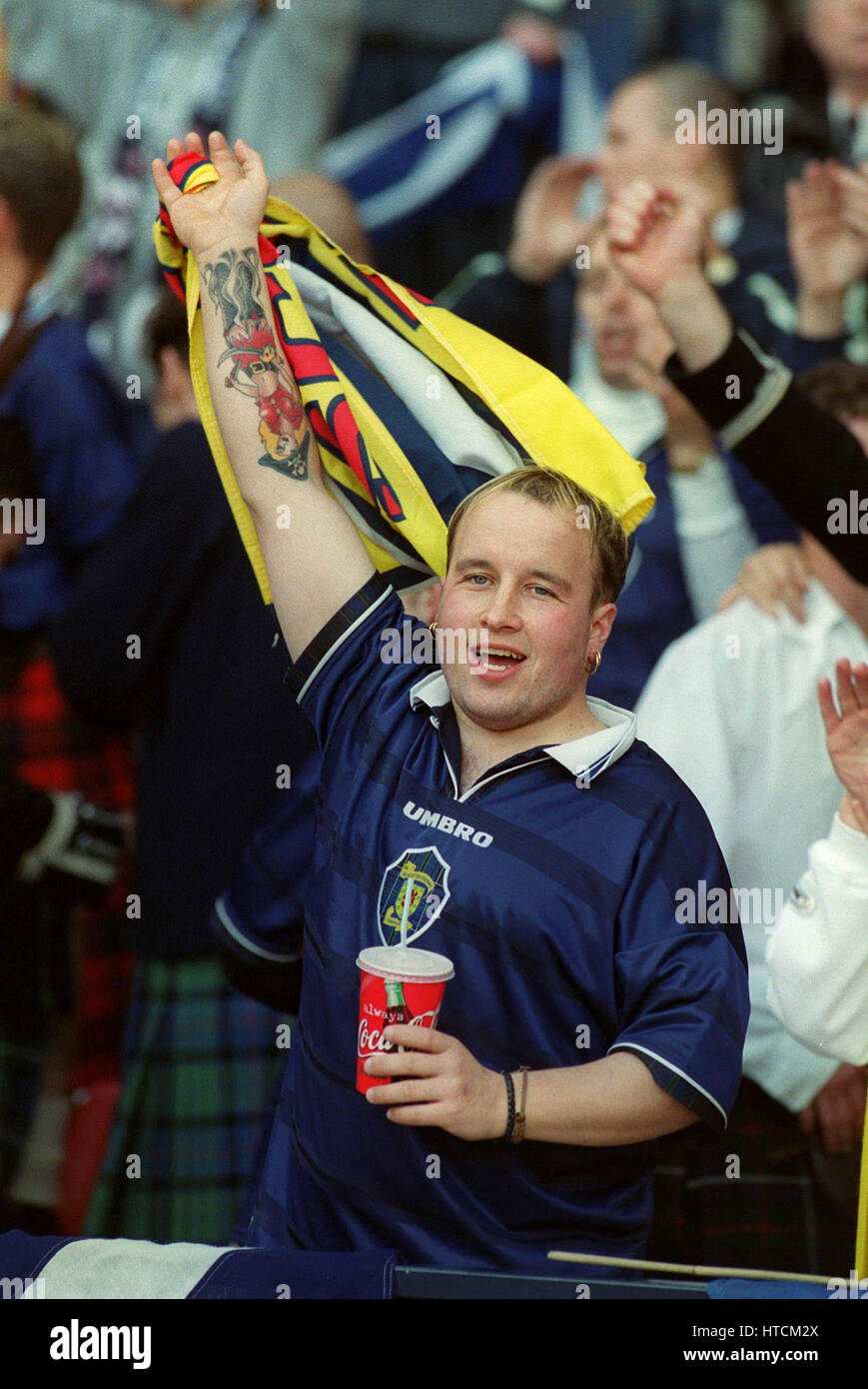 Scottish fan hi-res stock photography and images - Alamy