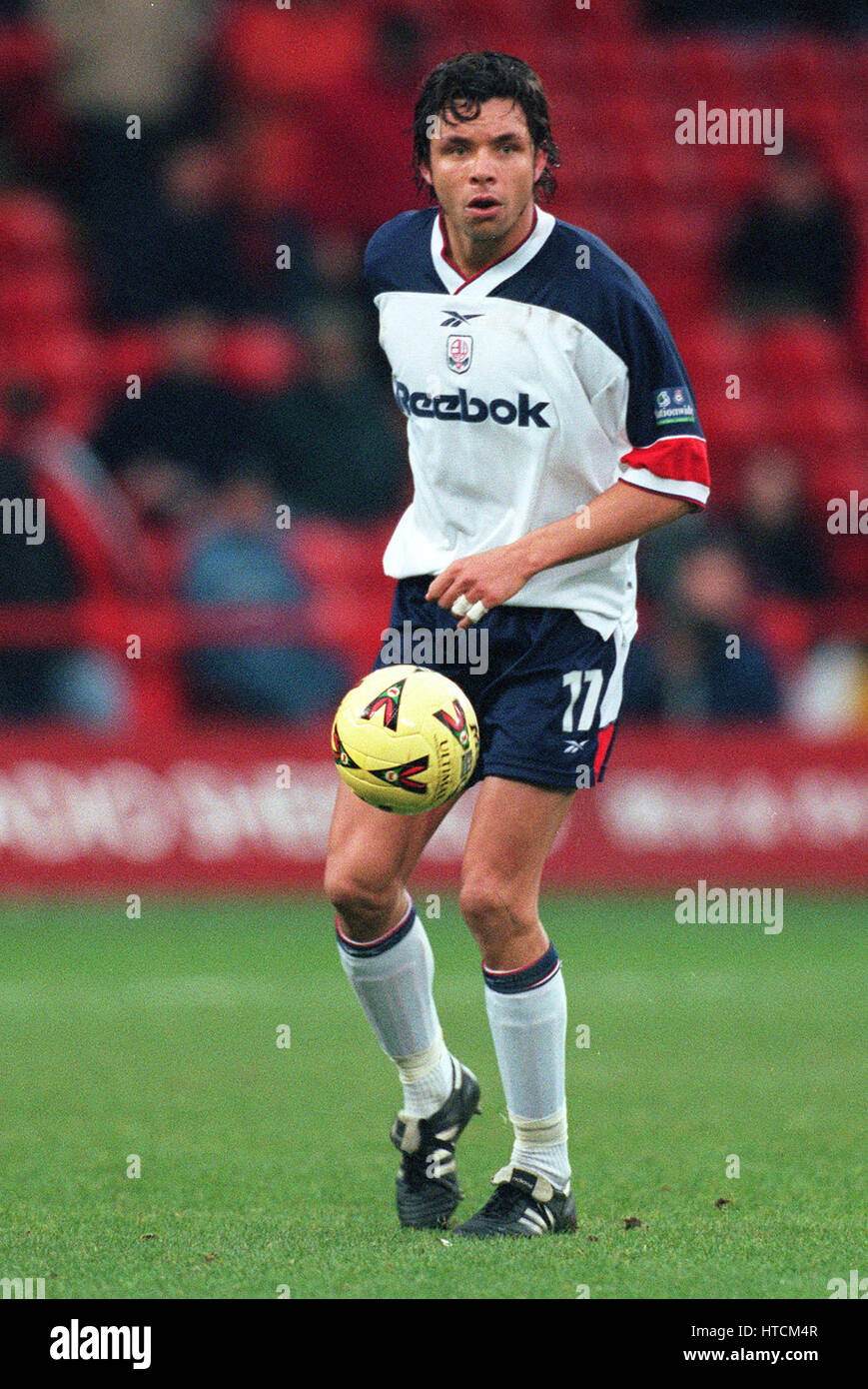 MARK FISH BOLTON WANDERERS FC 14 November 1999 Stock Photo - Alamy