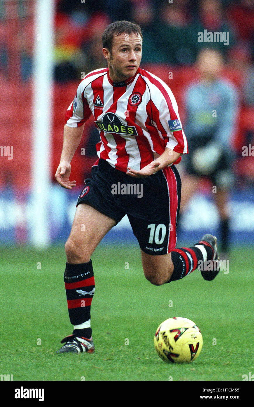 PAUL DEVLIN SHEFFIELD UNITED FC 14 November 1999 Stock Photo - Alamy