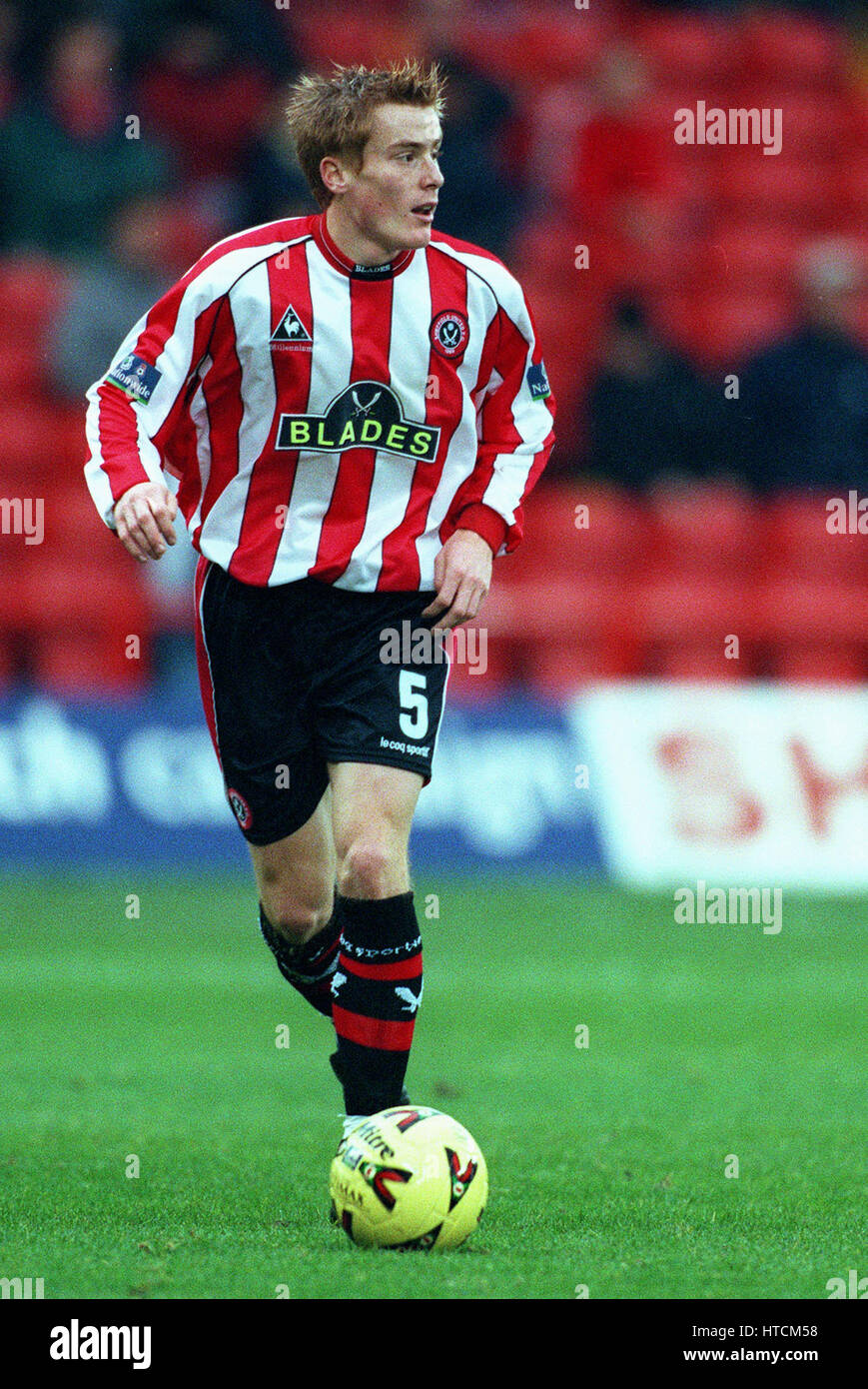 ROBERT KOZLUK SHEFFIELD UNITED FC 14 November 1999 Stock Photo - Alamy