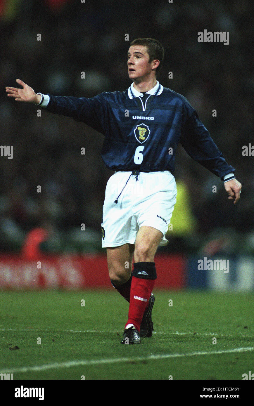 BARRY FERGUSON SCOTLAND & GLASGOW RANGERS FC 17 November 1999 Stock ...