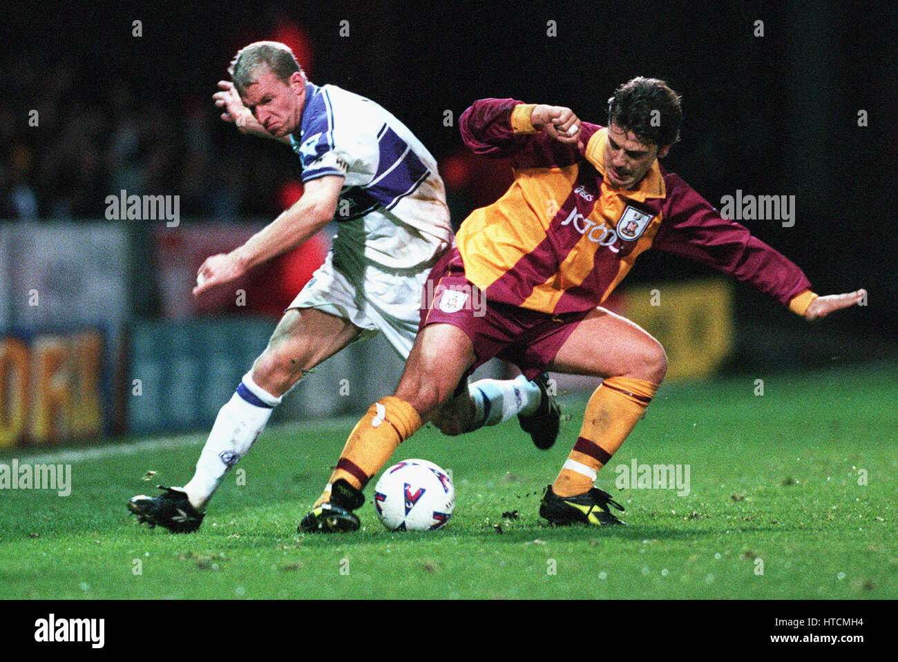 ROBBIE MUSTOE & ROBBIE BLAKE BRDFORD V MIDDLESBROUGH 04 December 1999 ...