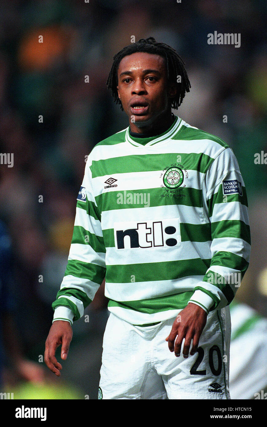 REGI BLINKER GLASGOW CELTIC FC 27 December 1999 Stock Photo - Alamy