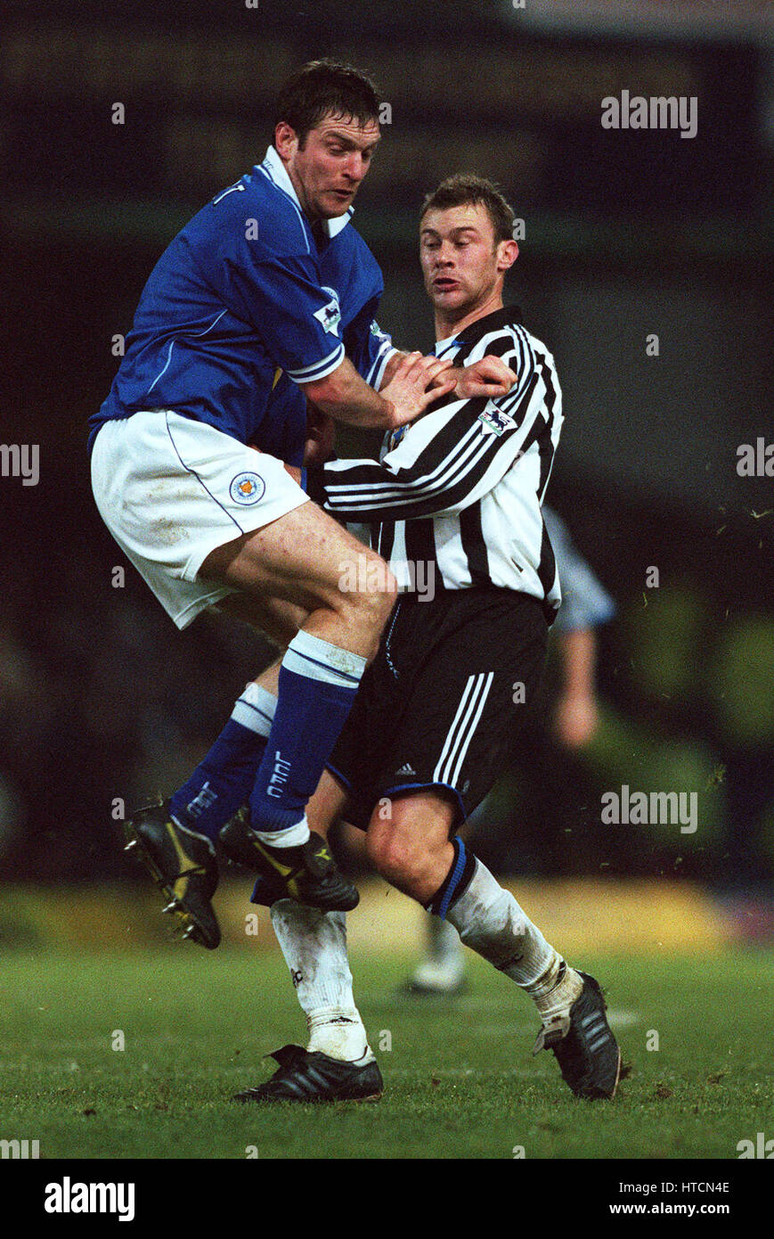 GERRY TAGGART DUNCAN FERGUSON LEICESTER CITY V NEWCASTLE UTD 29 ...