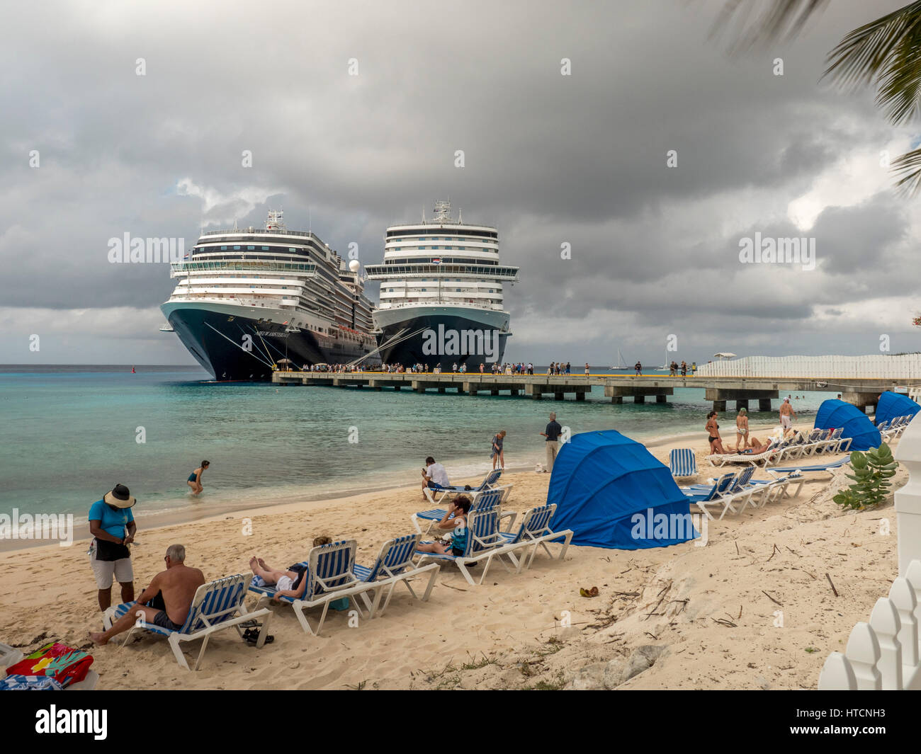 Holland America Ships MS Nieuw Amsterdam And MS Koningsdam At The ...