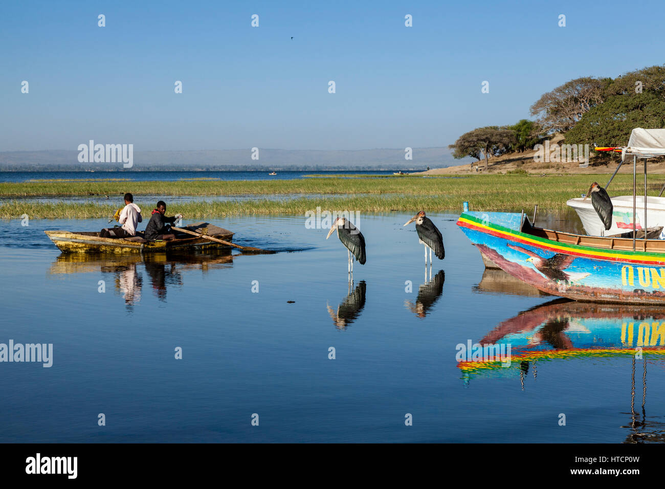 Local Fishermen Return To The 'Fish Market' On The Shores Of Lake ...