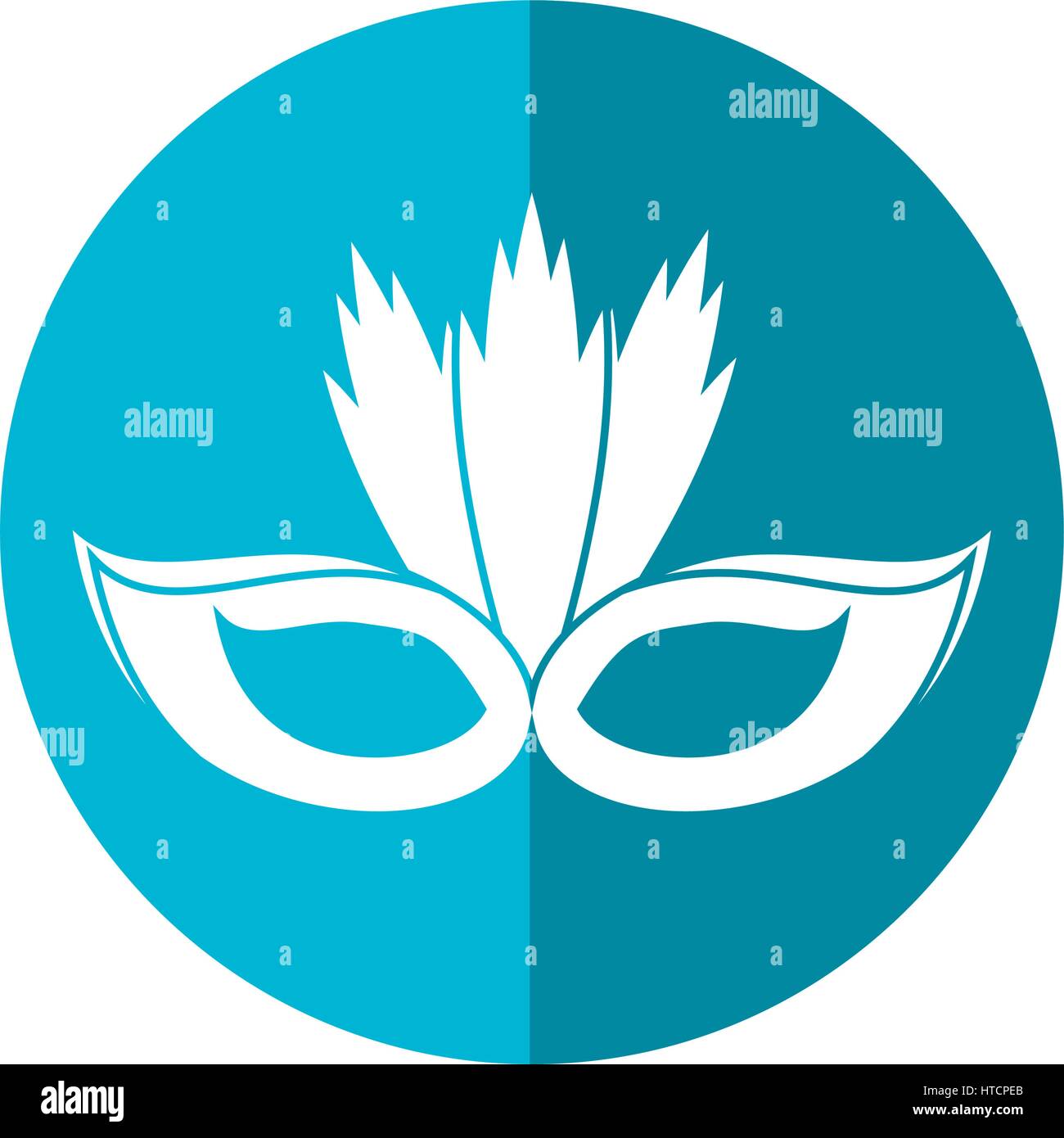 Portrait carnival carnaval costume Stock Vector Images - Alamy