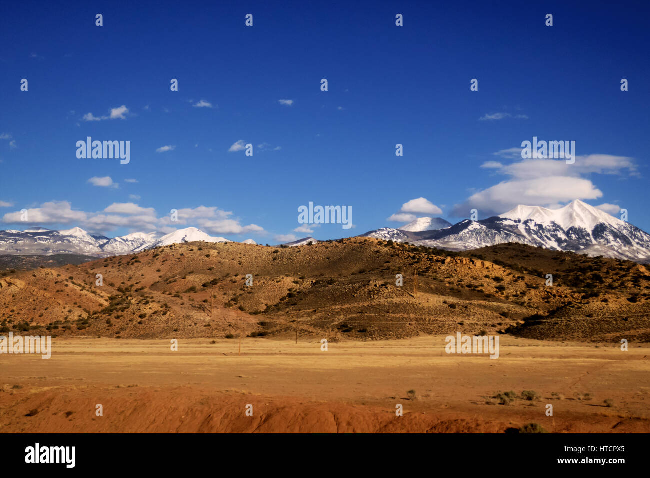Peaks of Unitas mountains in Utah Stock Photo - Alamy