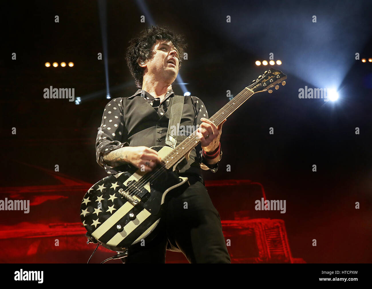 Green Day Performing at Manchester Arena Featuring: Green Day, Billie ...