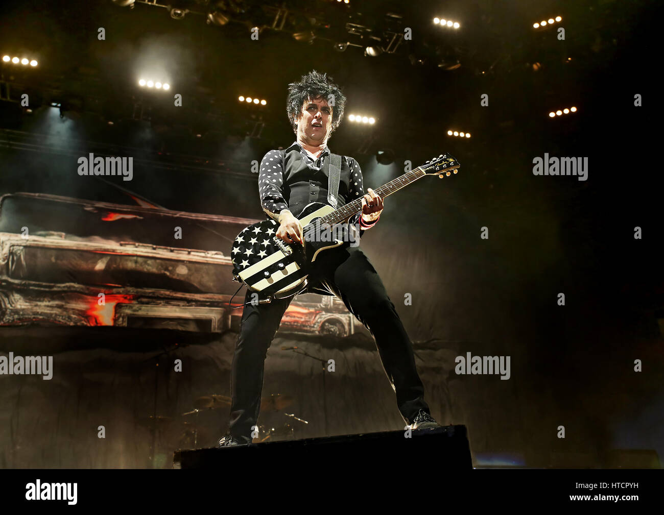 Green Day Performing at Manchester Arena Featuring: Green Day, Billie ...