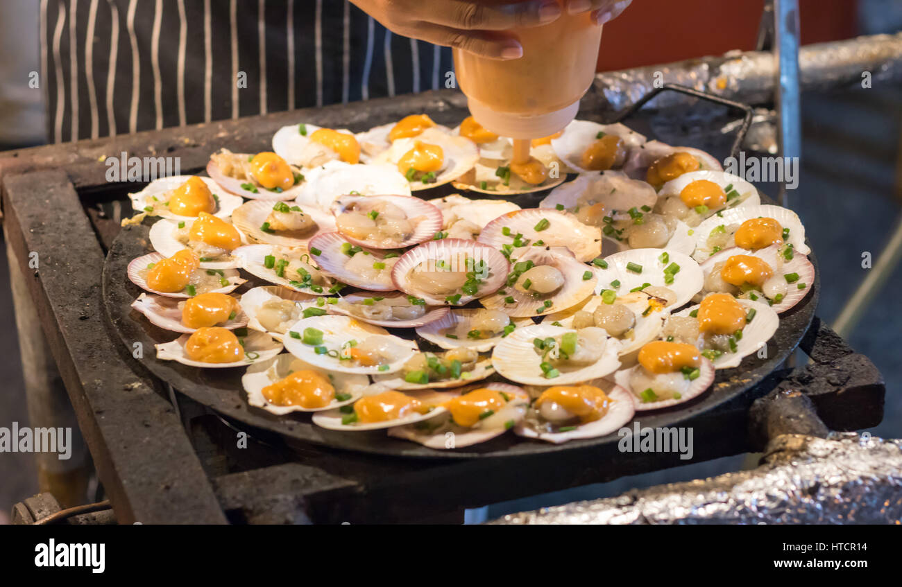 Seafood is any form of sea life regarded as food by humans Stock Photo ...