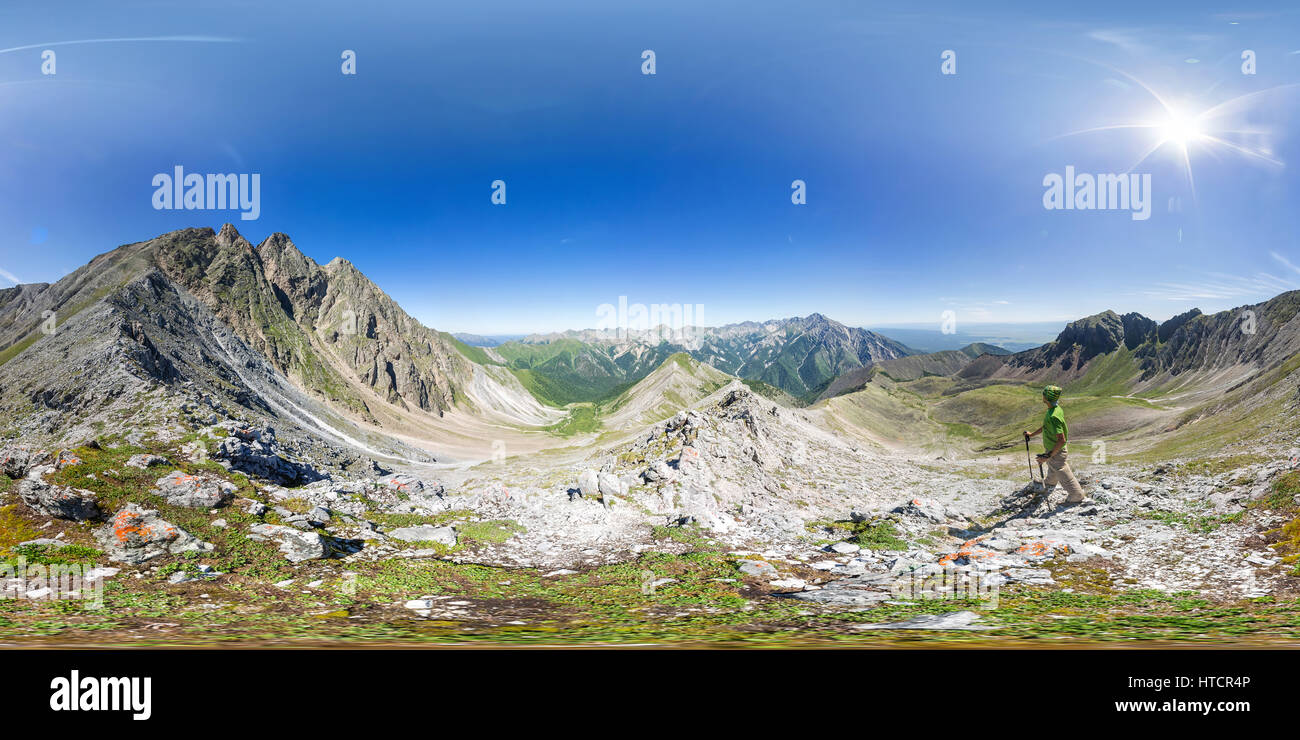 Spherical panorama 360 180 mountain hi-res stock photography and images ...
