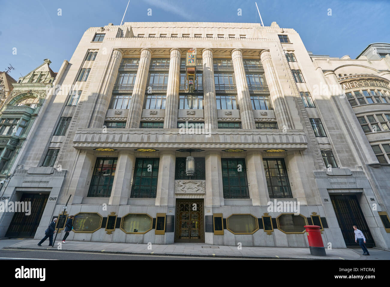 Former Telegraph Building. Fleet Street Stock Photo - Alamy