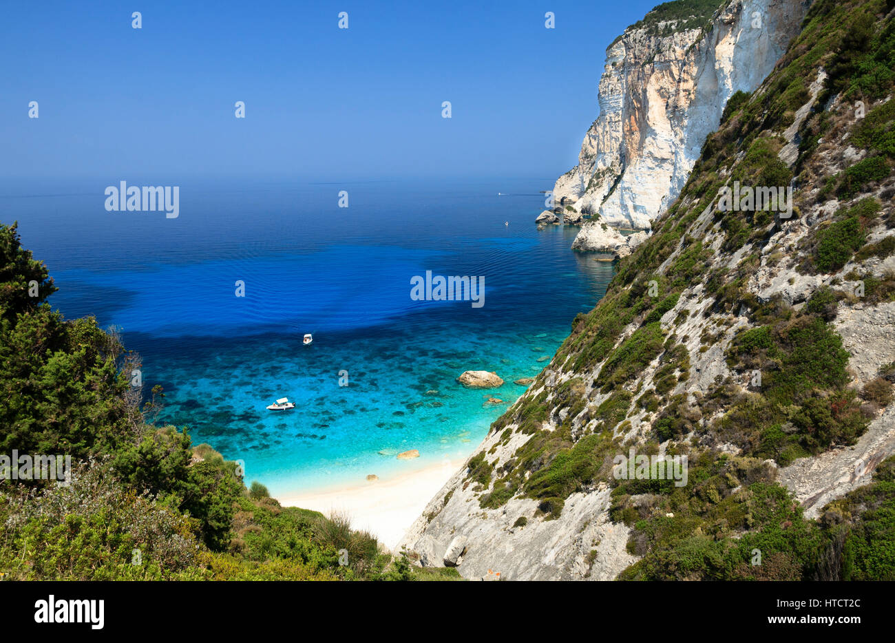 Erimitis beach, Paxos, Greece Stock Photo - Alamy