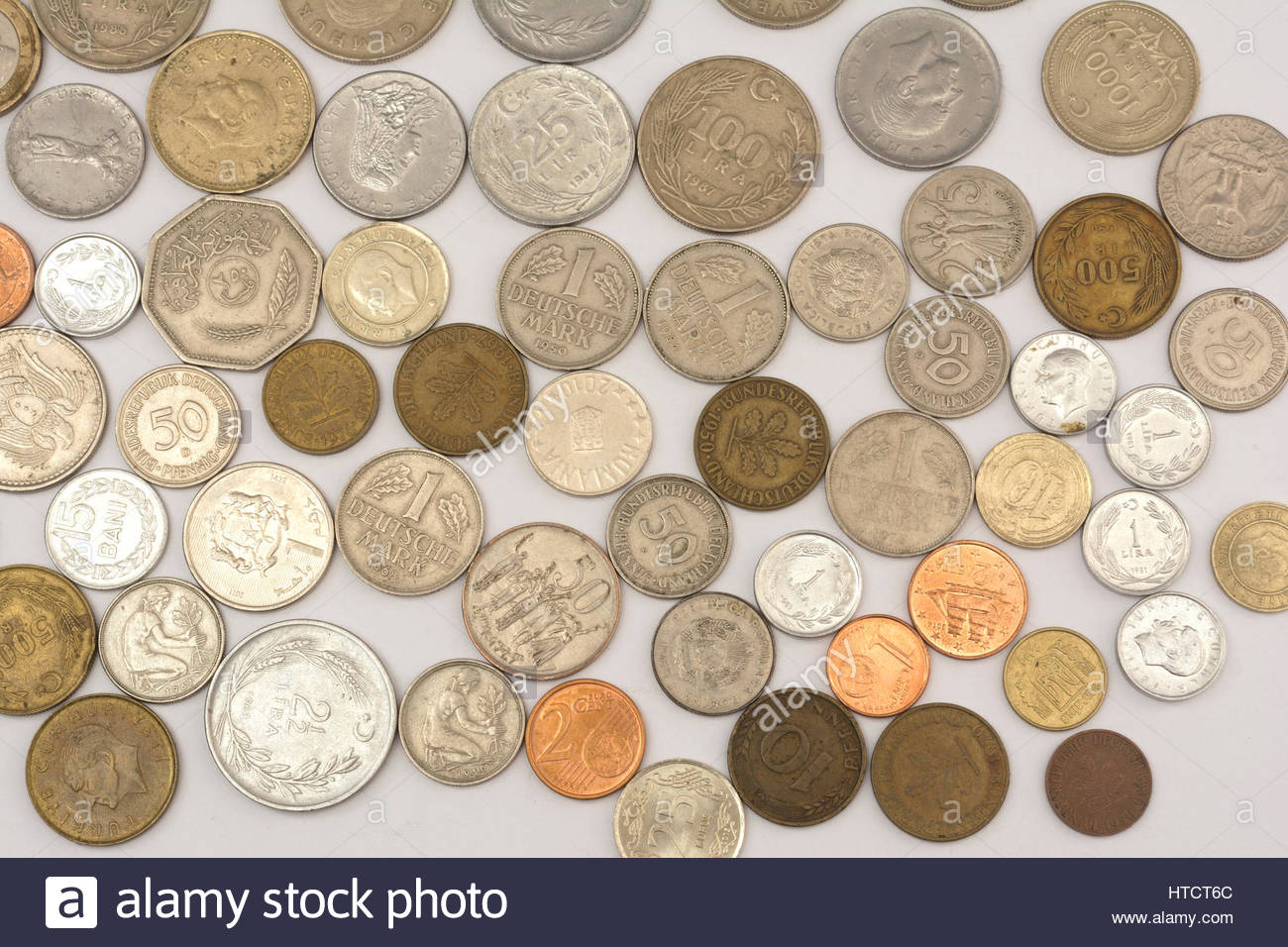 Silver Coins Texture Stock Photos & Silver Coins Texture Stock Images ...