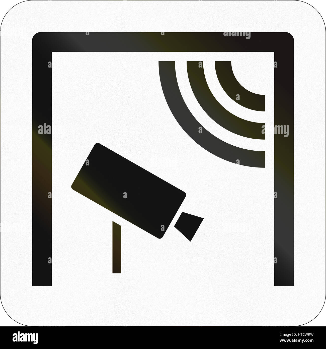 Other Norwegian information road sign - Automatic toll road Stock Photo ...