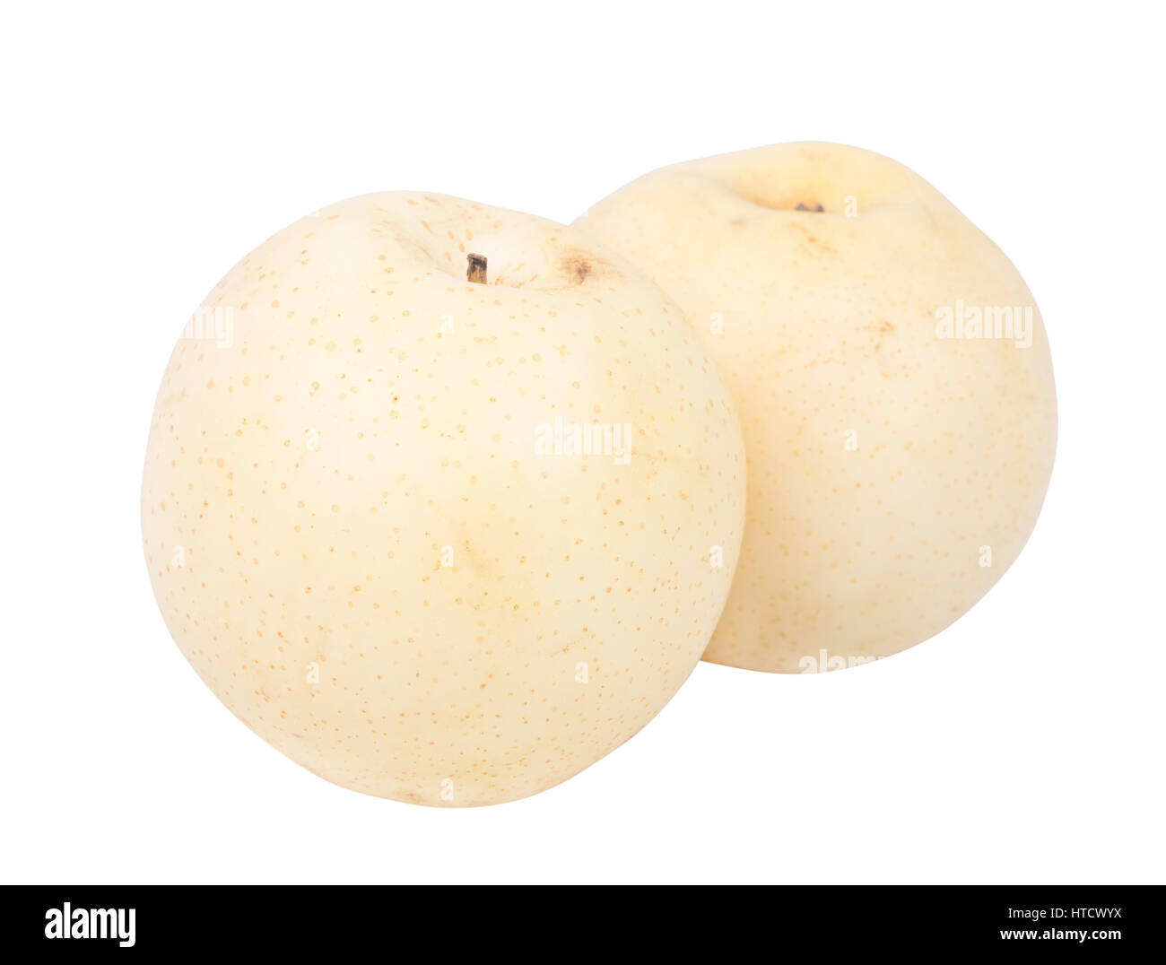 Chinese pear isolated on white background ( with clipping path Stock ...