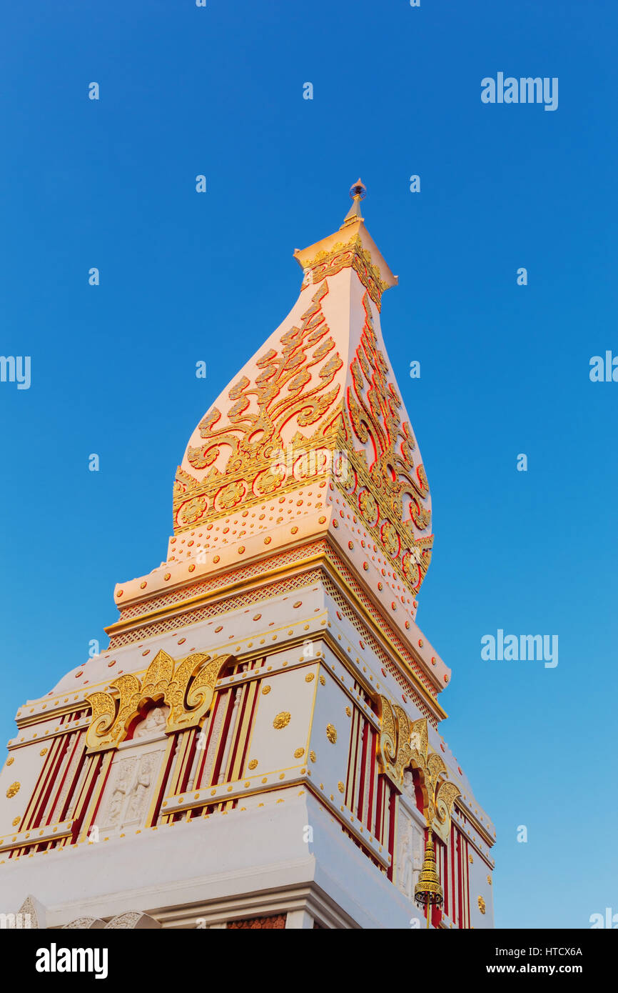 Wat Phra That Phanom temple at Nakhon Phanom, Thailand Stock Photo - Alamy