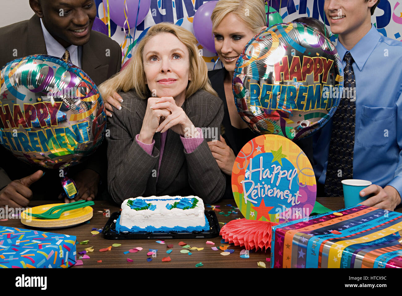 Retirement party and office hi-res stock photography and images - Alamy
