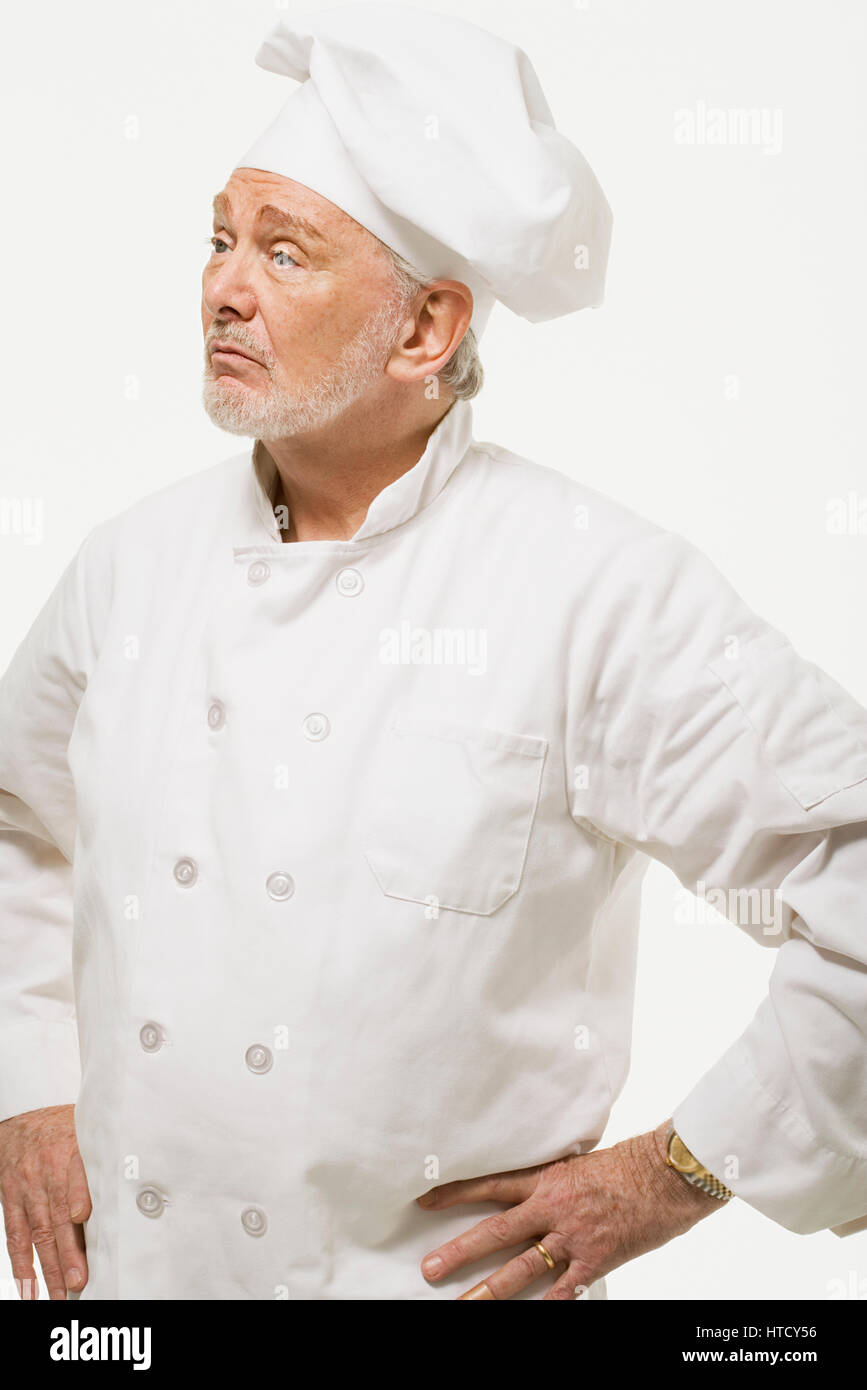 Portrait of a chef Stock Photo - Alamy