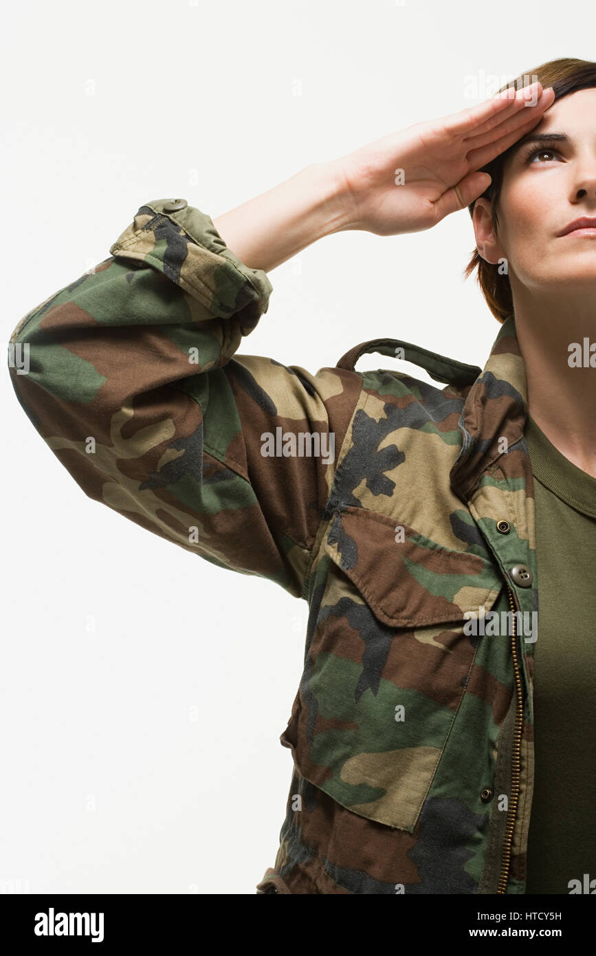 Salute pride vertical soldier hi-res stock photography and images - Alamy
