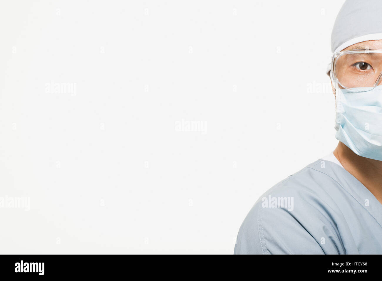 Portrait of a surgeon Stock Photo - Alamy