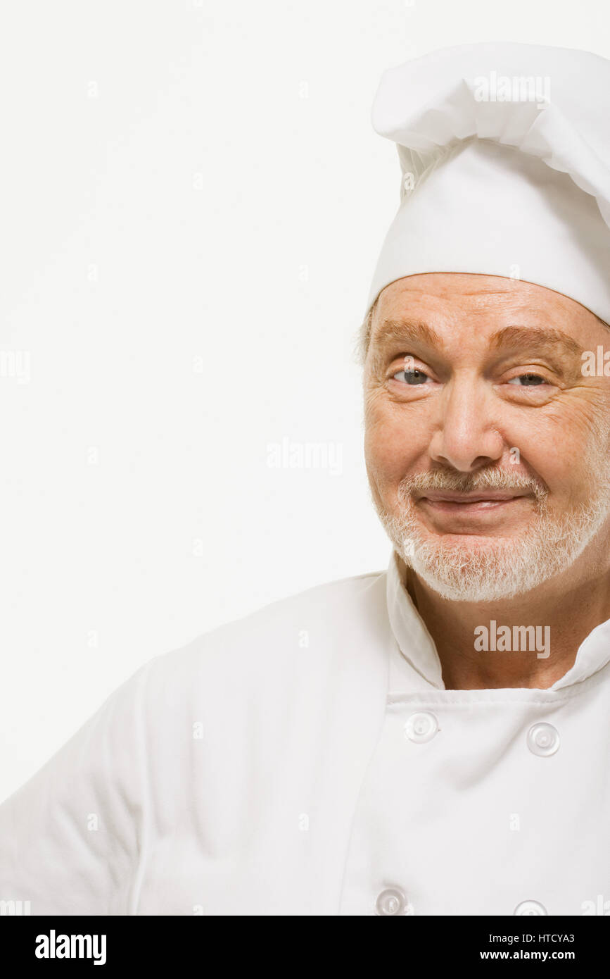 Portrait of a chef Stock Photo - Alamy