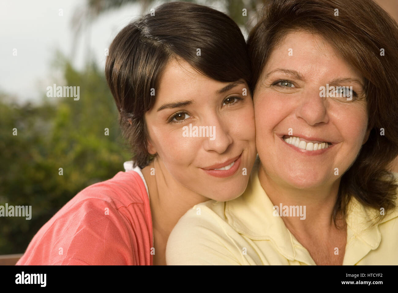 Mother and daughter Stock Photo - Alamy