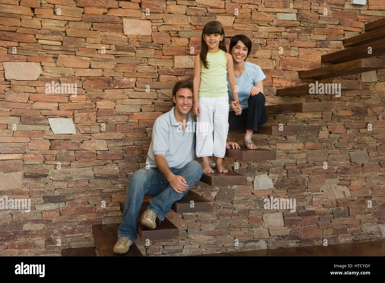 Family on steps multi generational hi-res stock photography and images ...