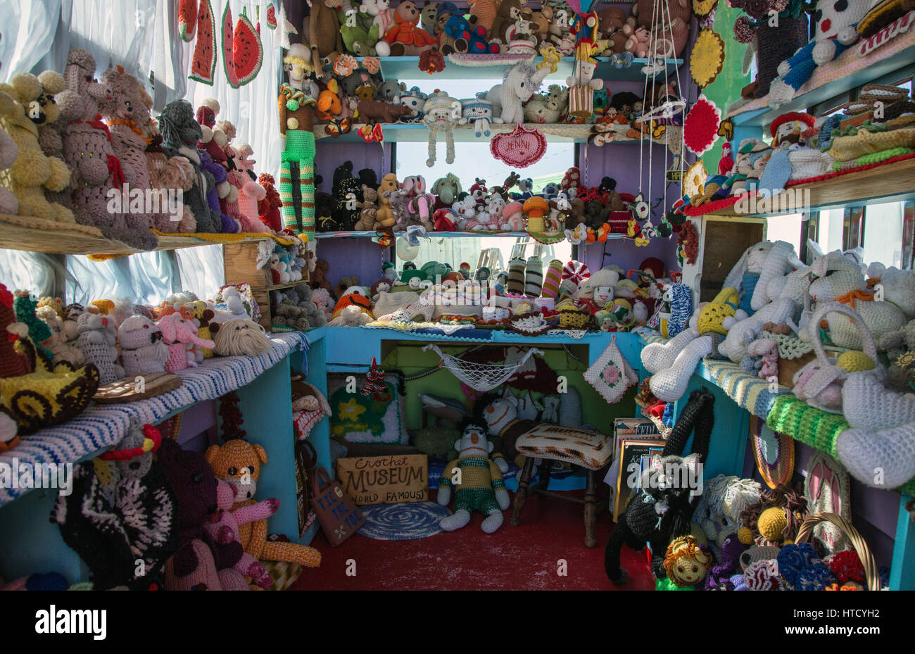 Interior view of the World Famous Crochet Museum Stock Photo - Alamy