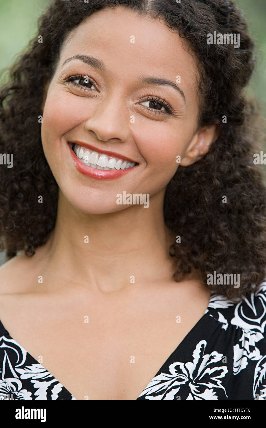 Portrait of a woman Stock Photo - Alamy