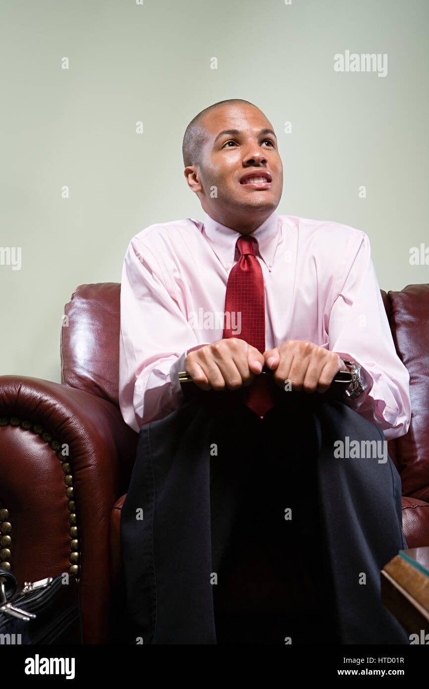 Nervous interview candidate hi-res stock photography and images - Alamy