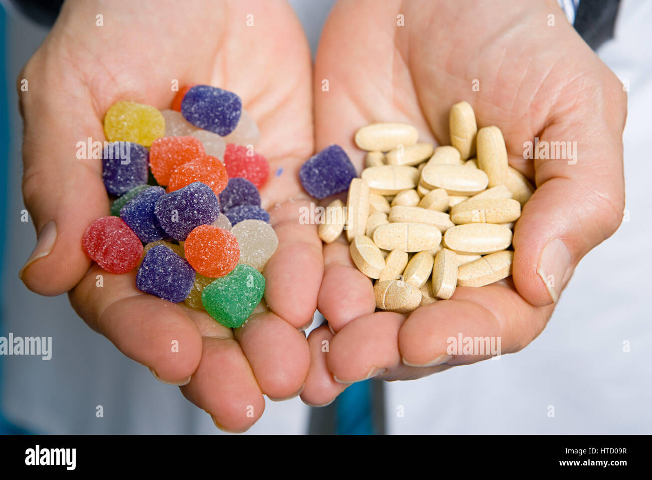 Red nails pills hi-res stock photography and images - Alamy