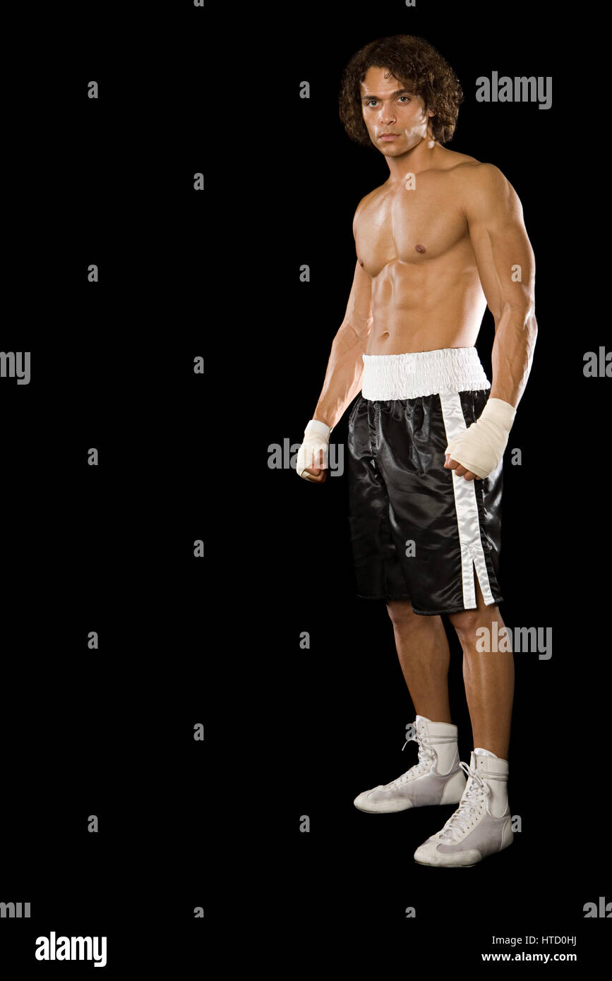 African boxer match hi-res stock photography and images - Alamy