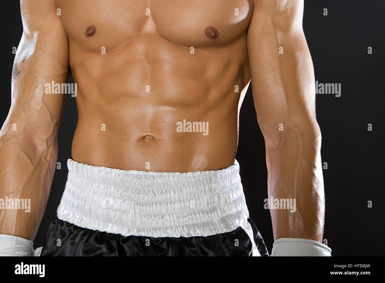 Black man six pack hi-res stock photography and images - Alamy