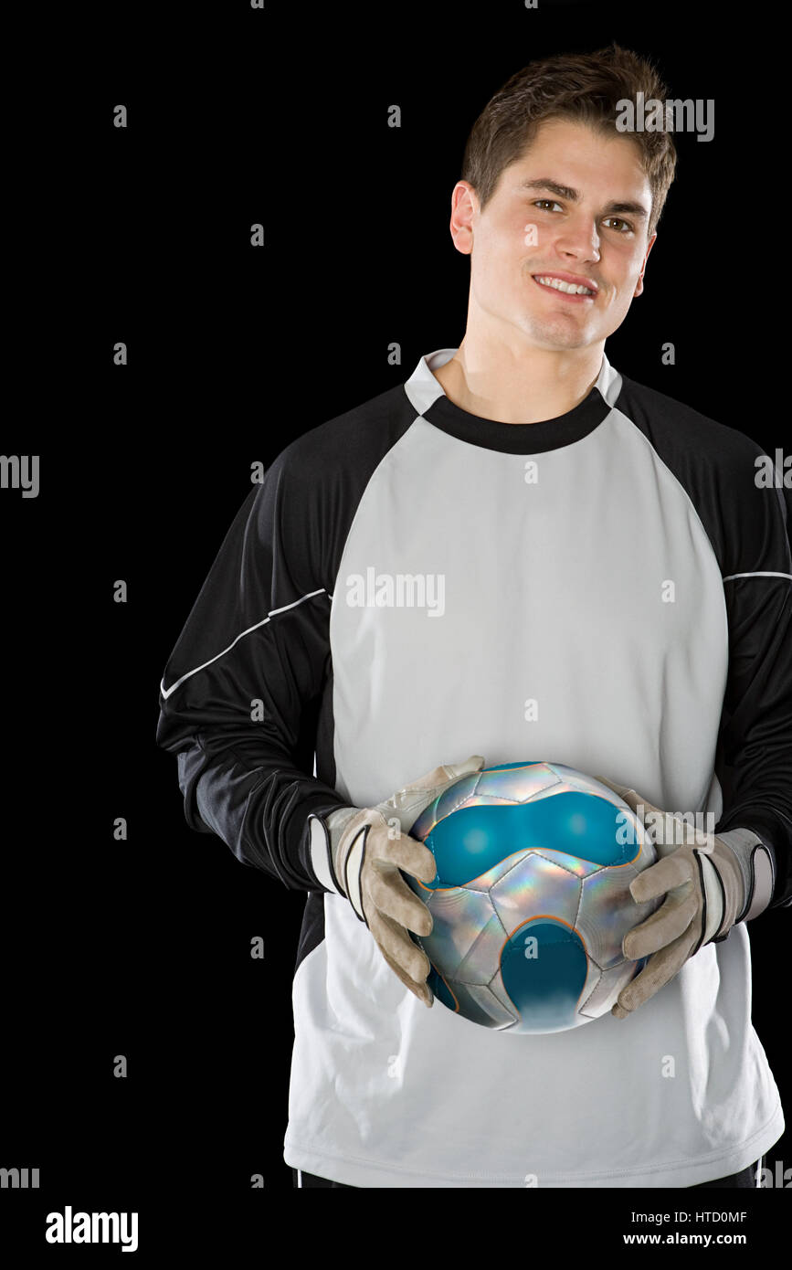 Confident goalkeeper hi-res stock photography and images - Alamy