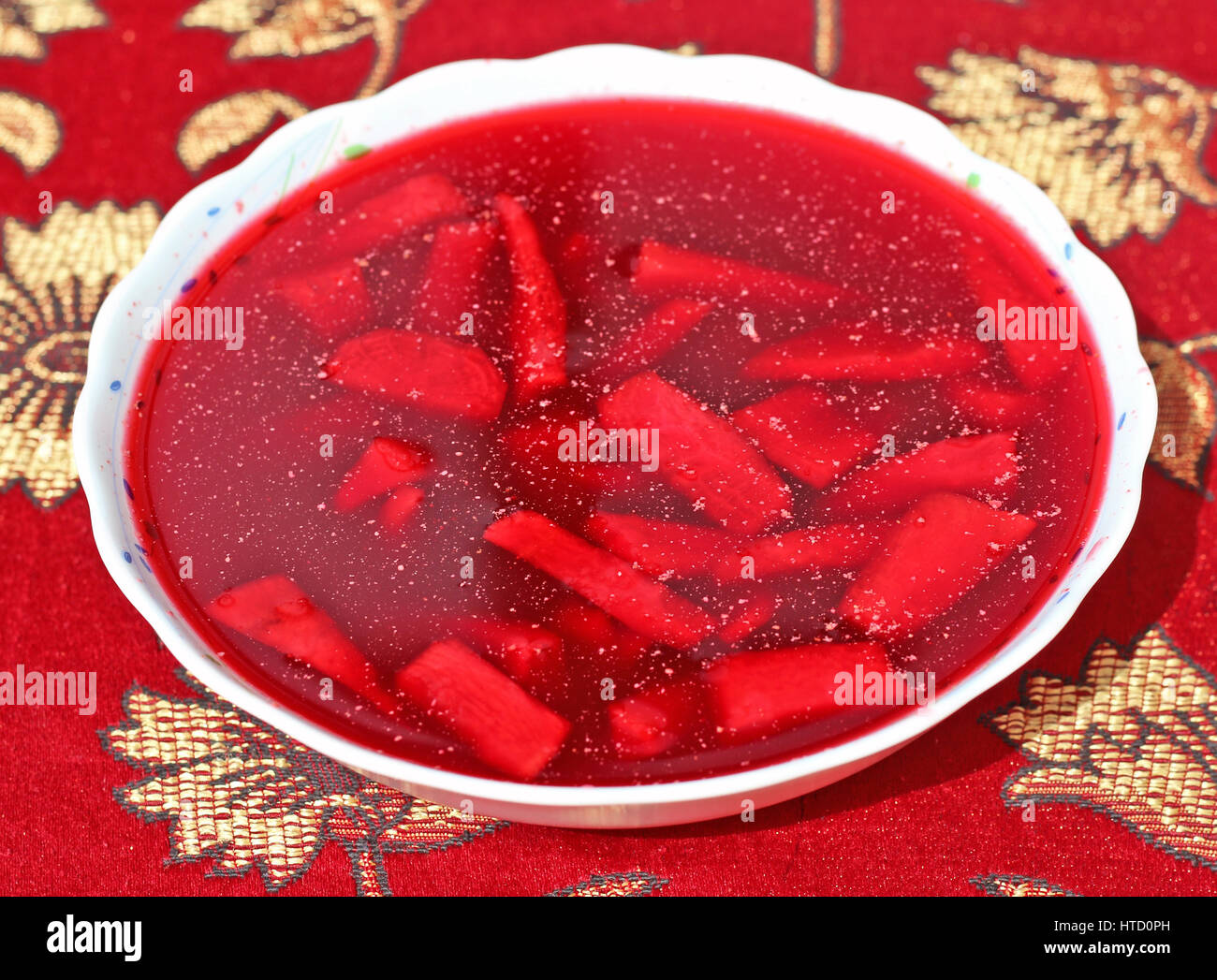 Gajar kanji or carrot kanji Stock Photo - Alamy